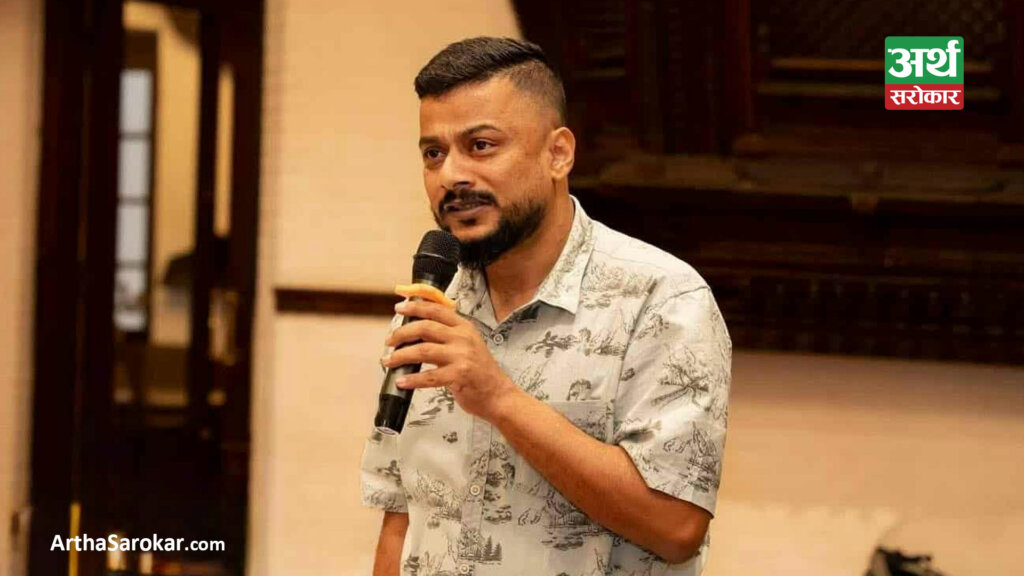 Sanjiv Mainali Supports Singha Durbar Reconstruction Efforts | News ...