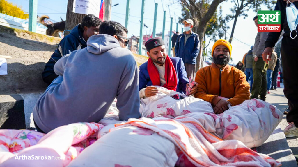 Nicolas Bhusal's Hunger Strike for PM's Resignation | News Detail ...